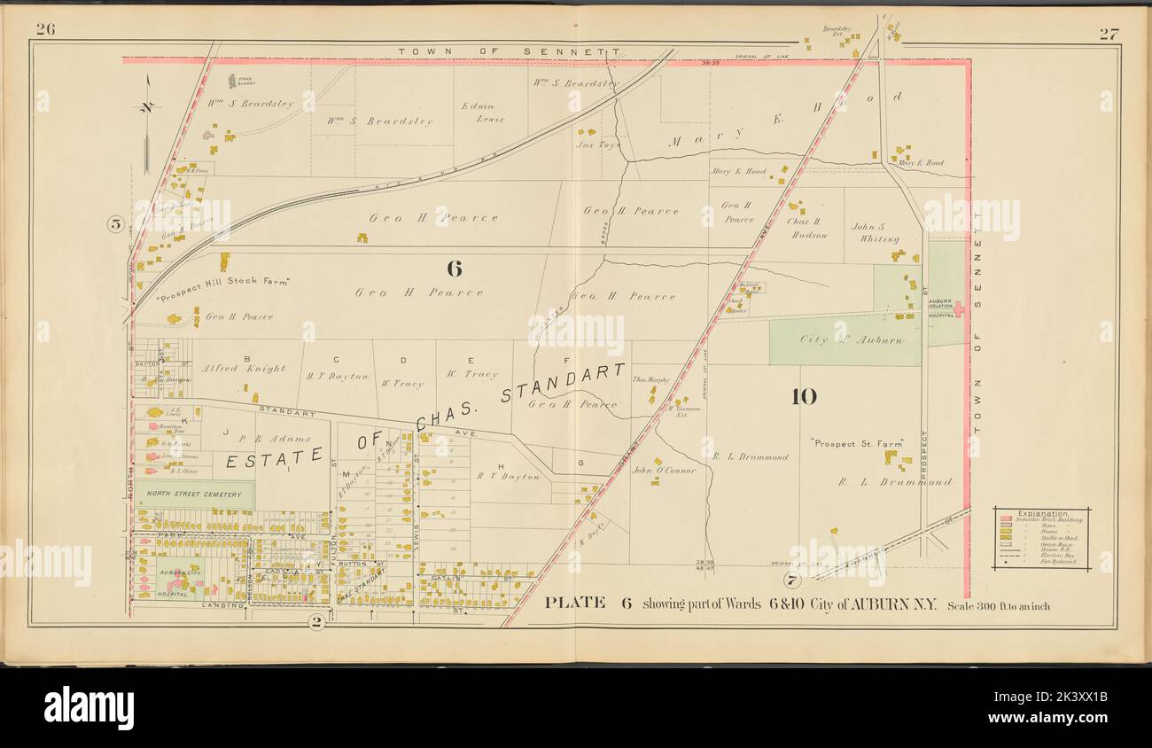 Map of lansing hi-res stock photography and images - Alamy