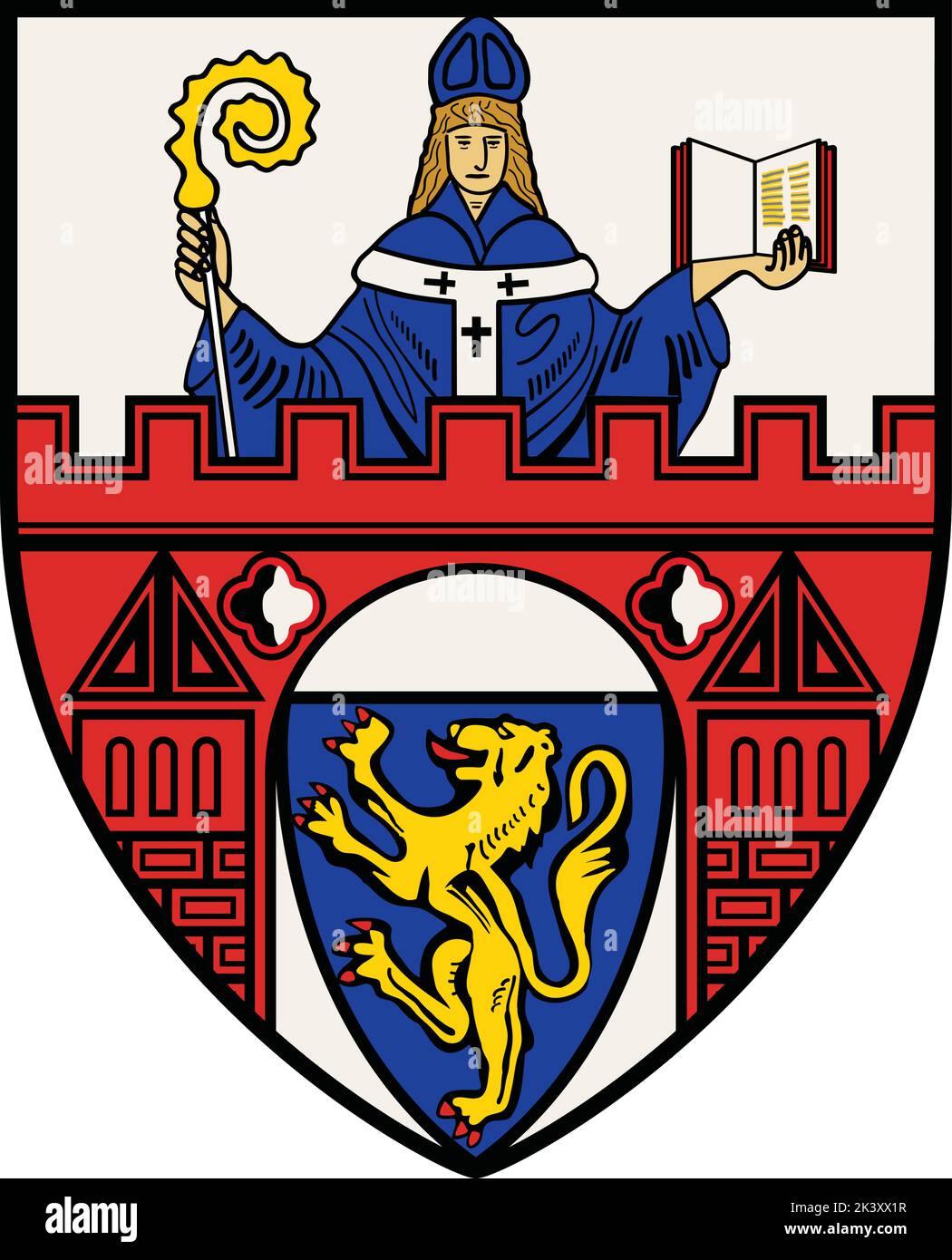 Coat of arms of SIEGEN, GERMANY Stock Vector Image & Art - Alamy