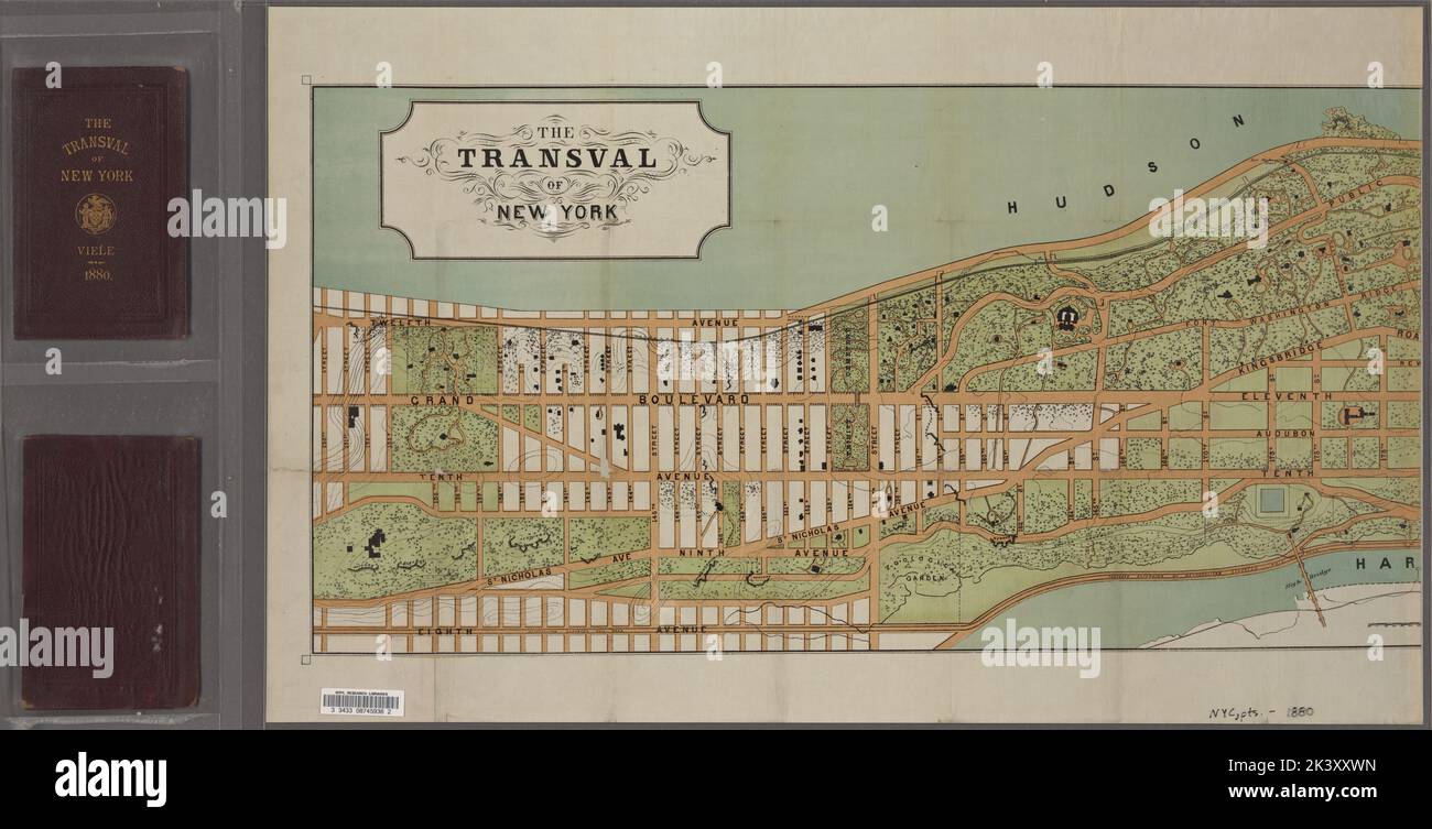 The Transval of New York Cartographic. Maps. 1880. Lionel Pincus and ...