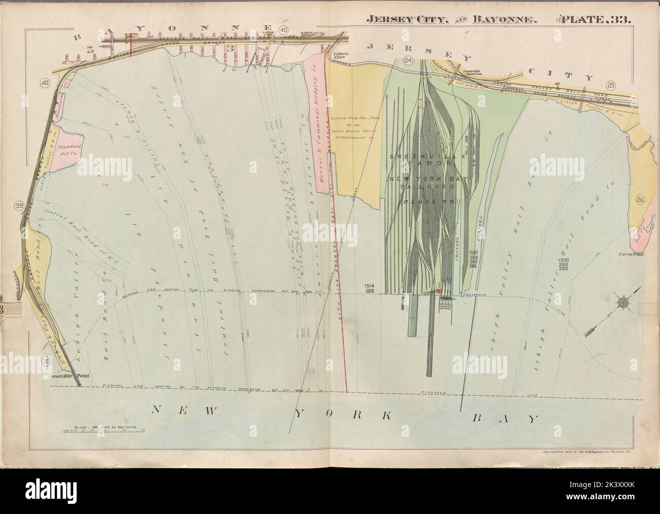 Map of bayonne hi-res stock photography and images - Alamy