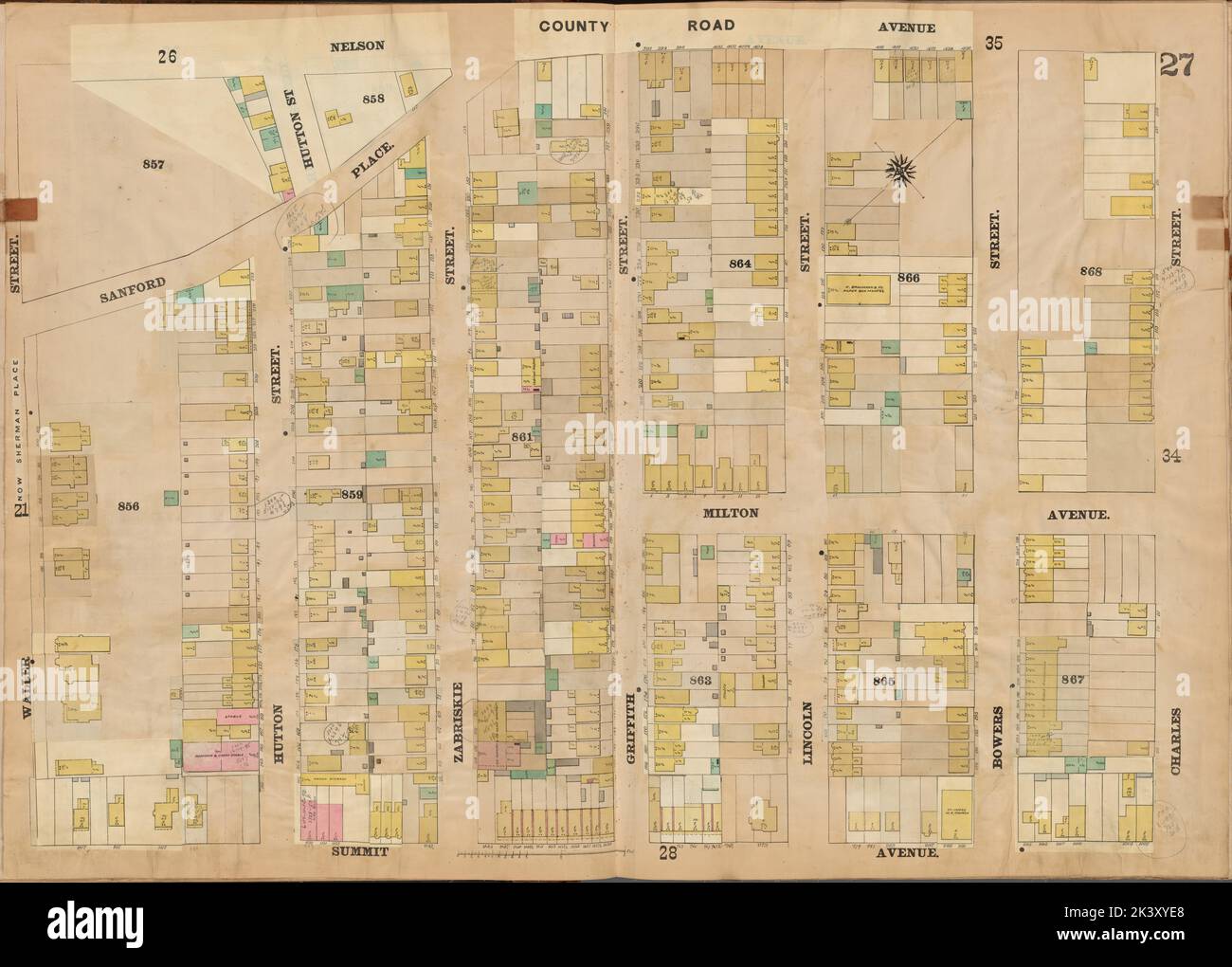 Nelson county map hi-res stock photography and images - Alamy