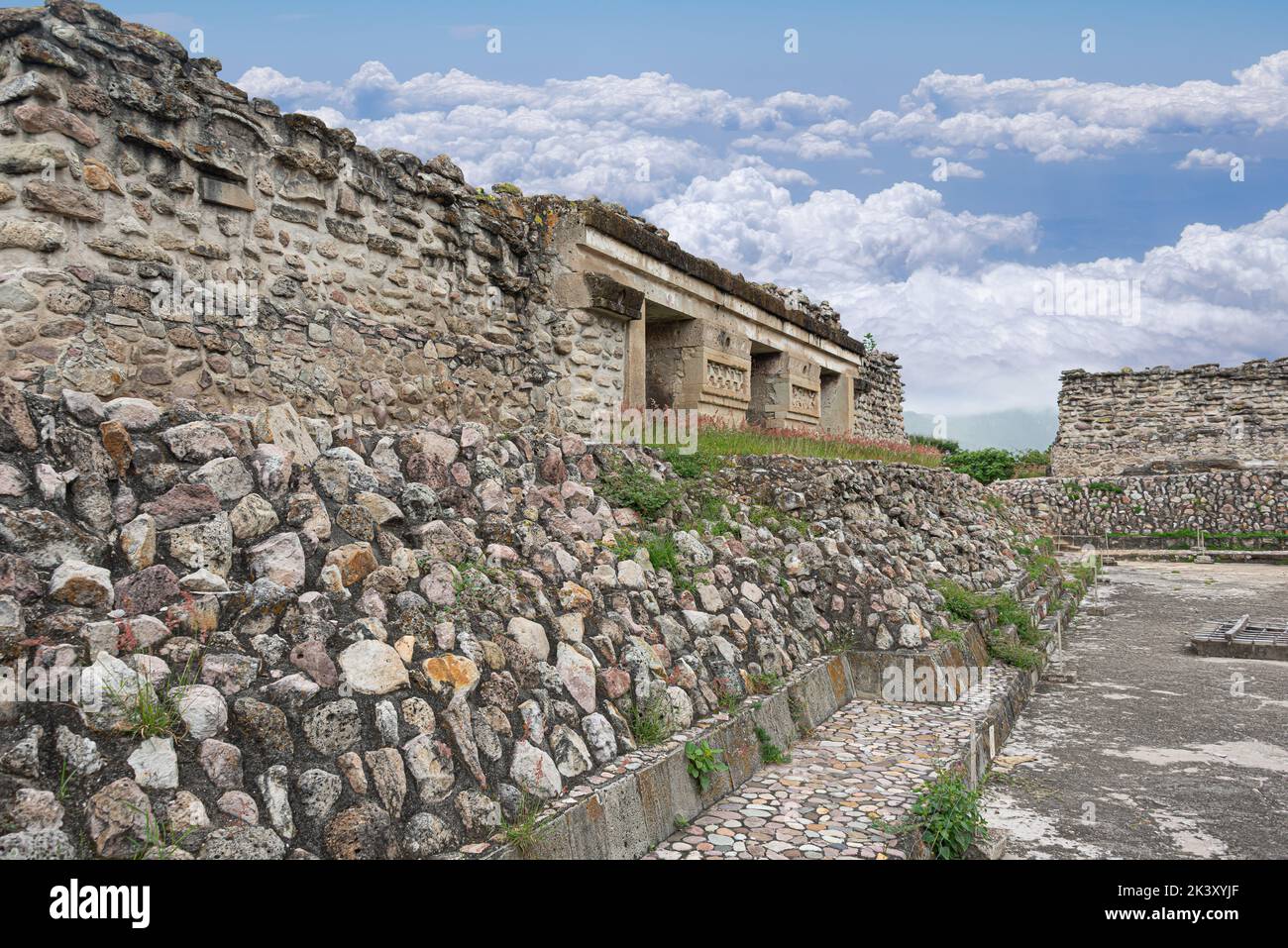 Mexico oaxaca mitla archaeological hi-res stock photography and images ...