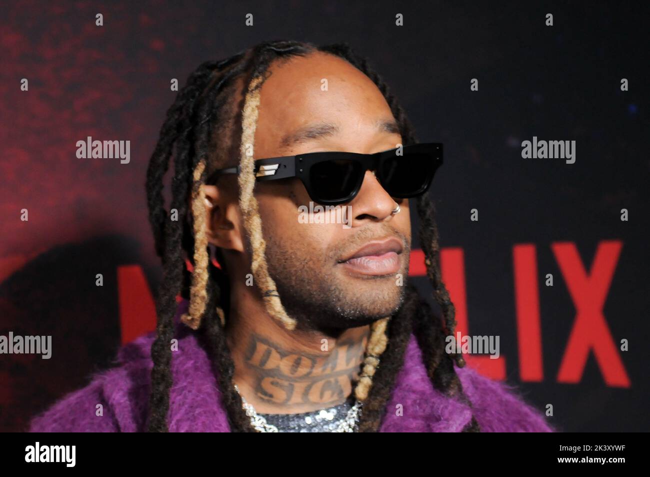 Ty Dolla Sign (Ty Dolla $ign) attends the 'Entergalactic' Netflix ...
