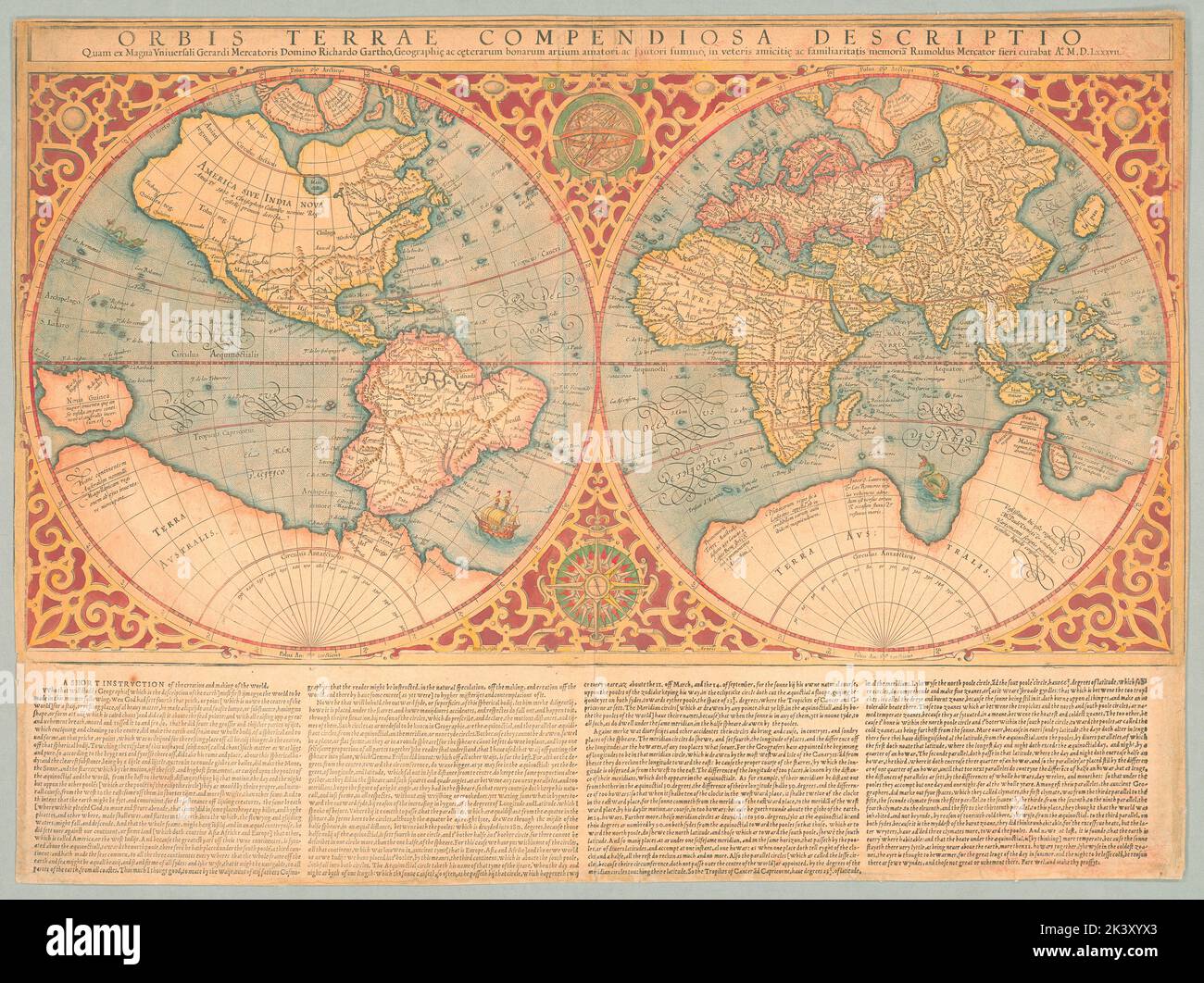 Orbis terrae compendiosa descriptio : quam ex magna universali Gerardi ...