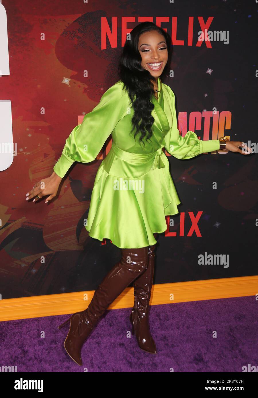 New York, NY, USA. 28th Sep, 2022. Jamila Mustafa at Netflix's ...