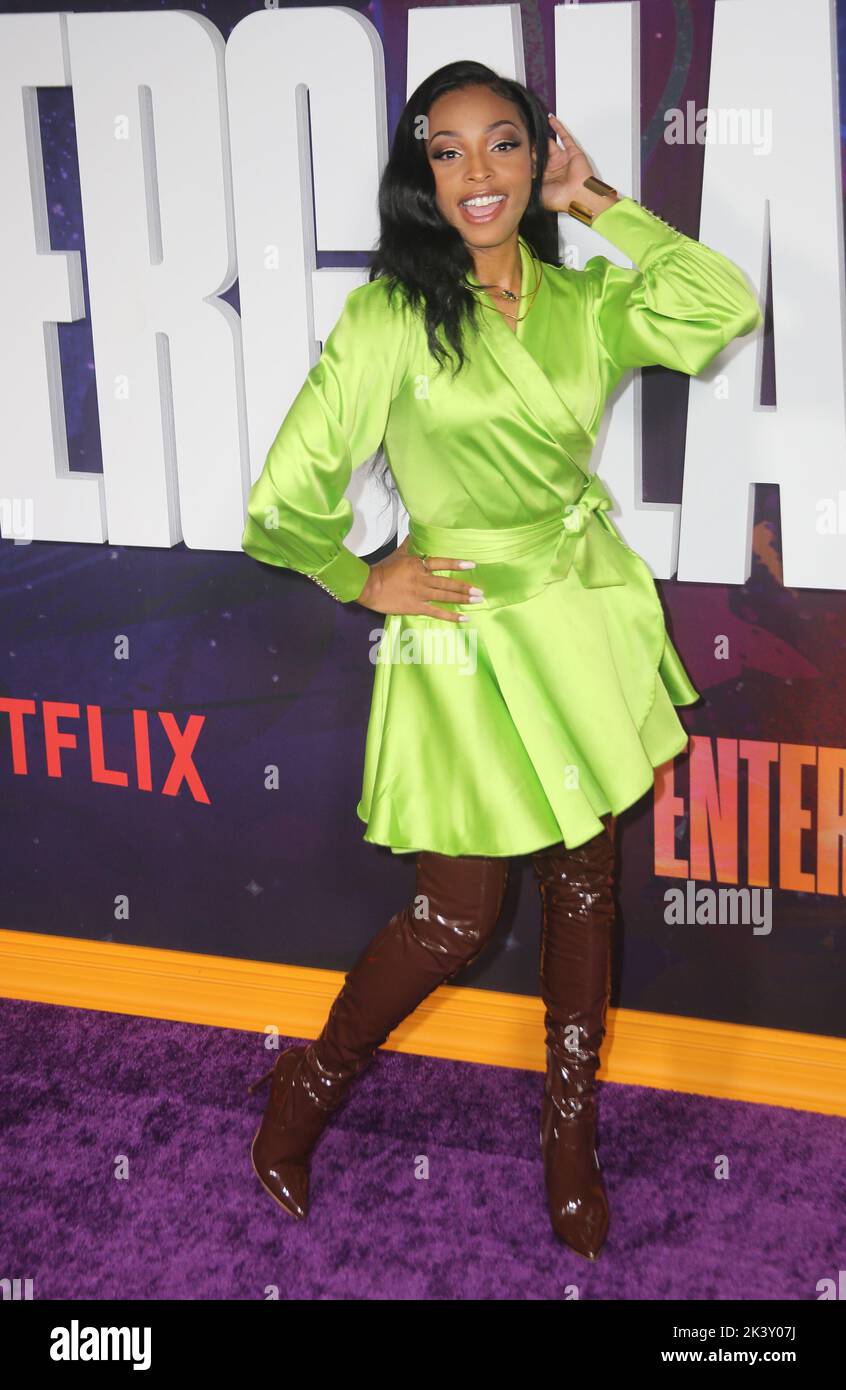 New York, NY, USA. 28th Sep, 2022. Jamila Mustafa at Netflix's ...