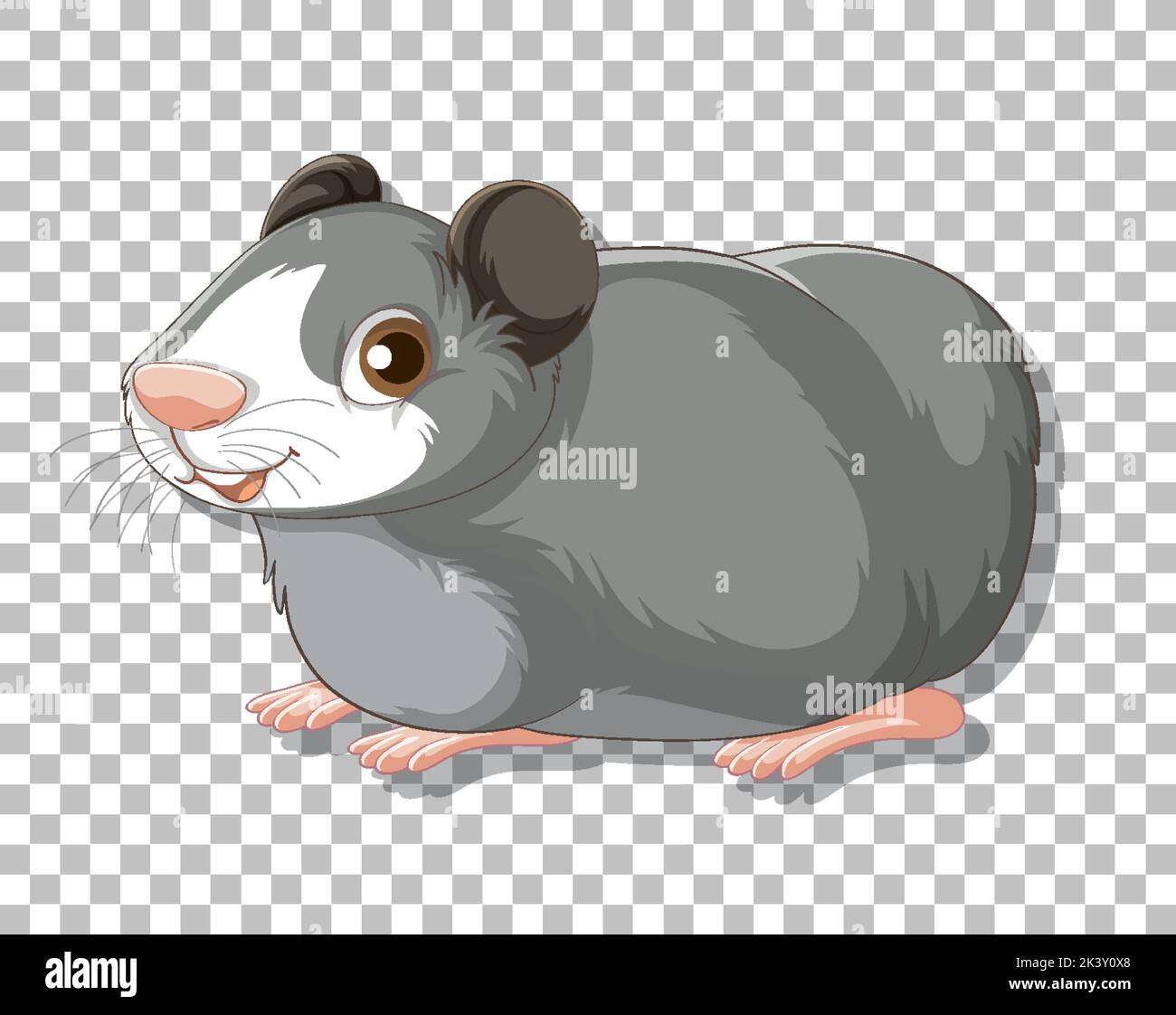Hamster in cartoon style illustration Stock Vector Image & Art - Alamy