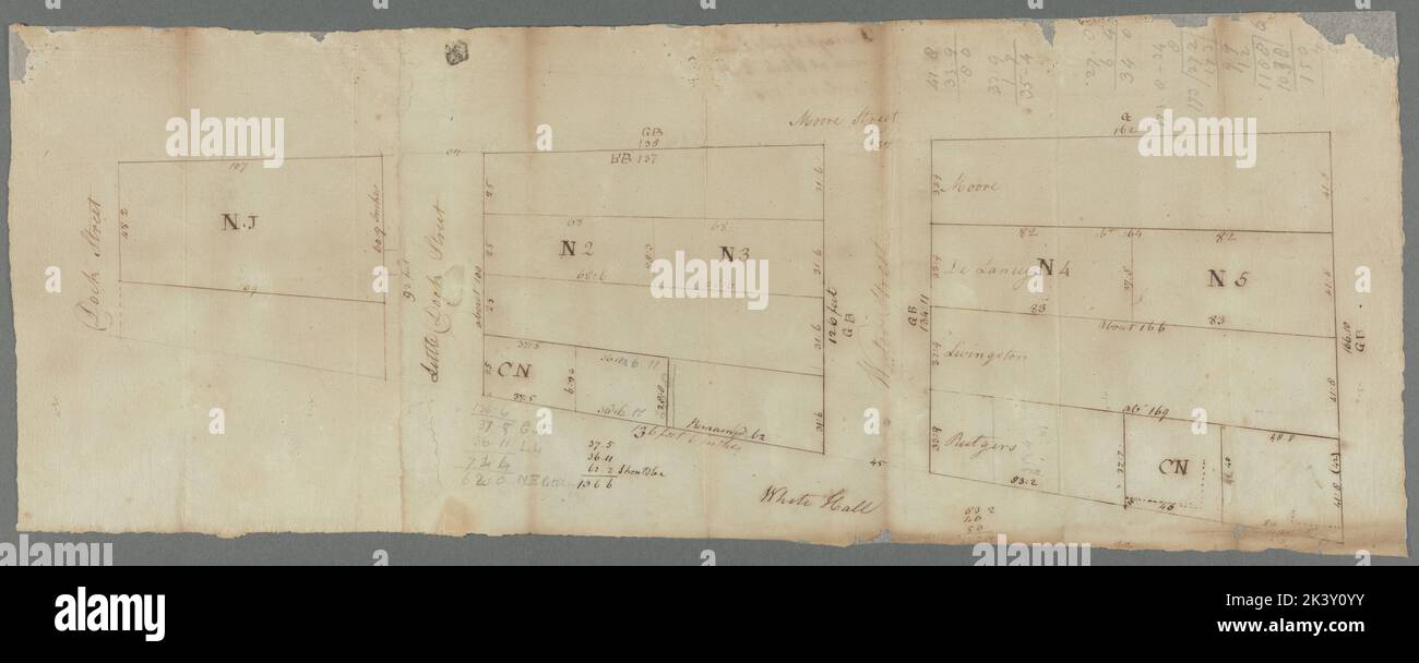 Estate maps hi-res stock photography and images - Alamy
