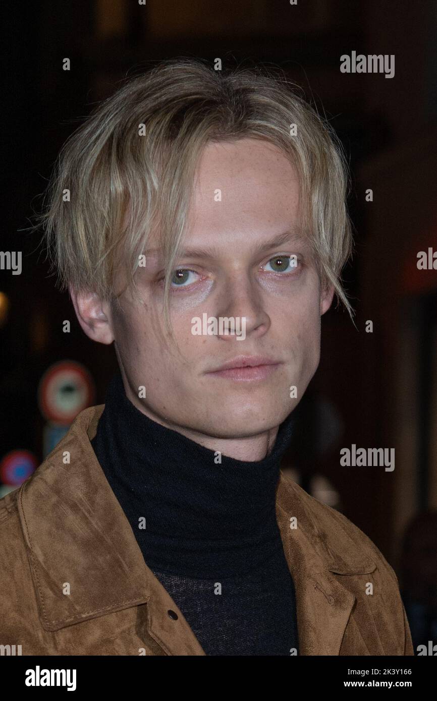 Anson Boon attending the Saint Laurent Rive Droite Sushi Park opening ...