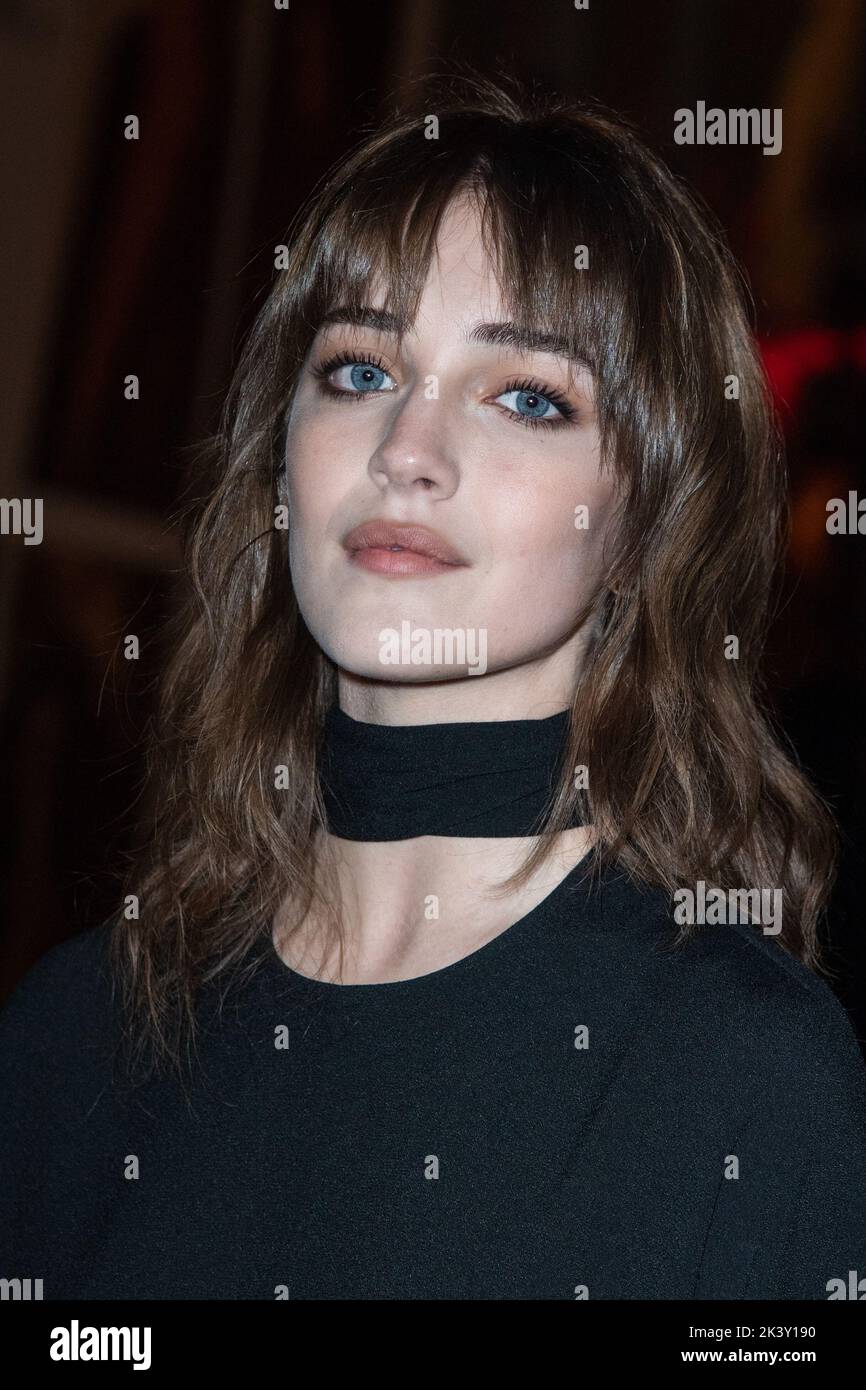 Talia Ryder attending the Saint Laurent Rive Droite Sushi Park opening ...