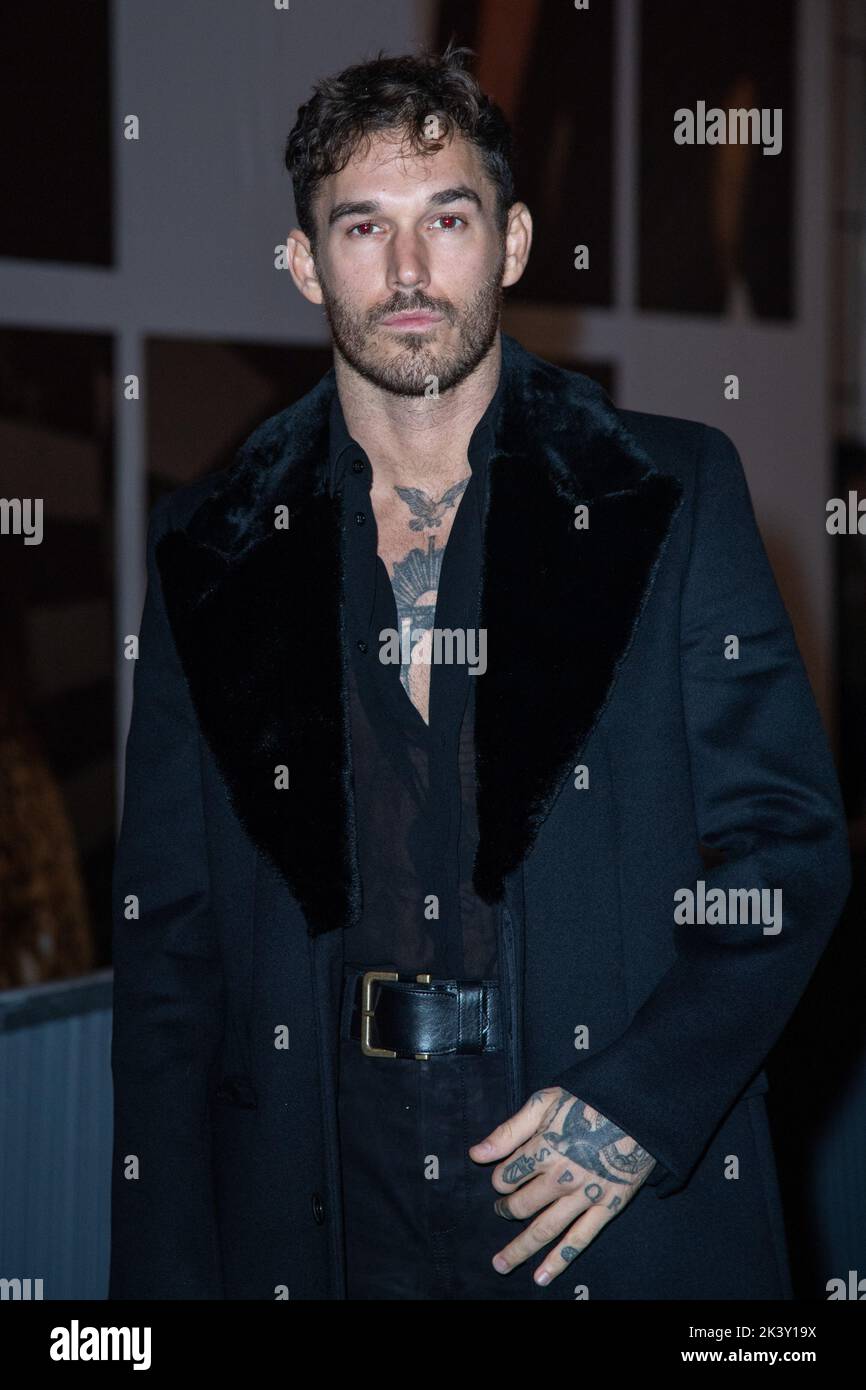 David Alexander Flinn attending the Saint Laurent Rive Droite Sushi ...
