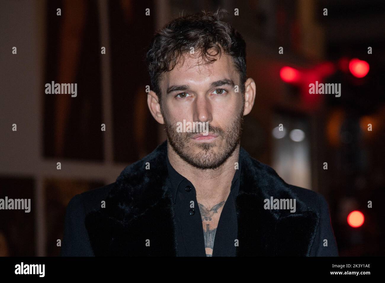 David Alexander Flinn attending the Saint Laurent Rive Droite Sushi ...