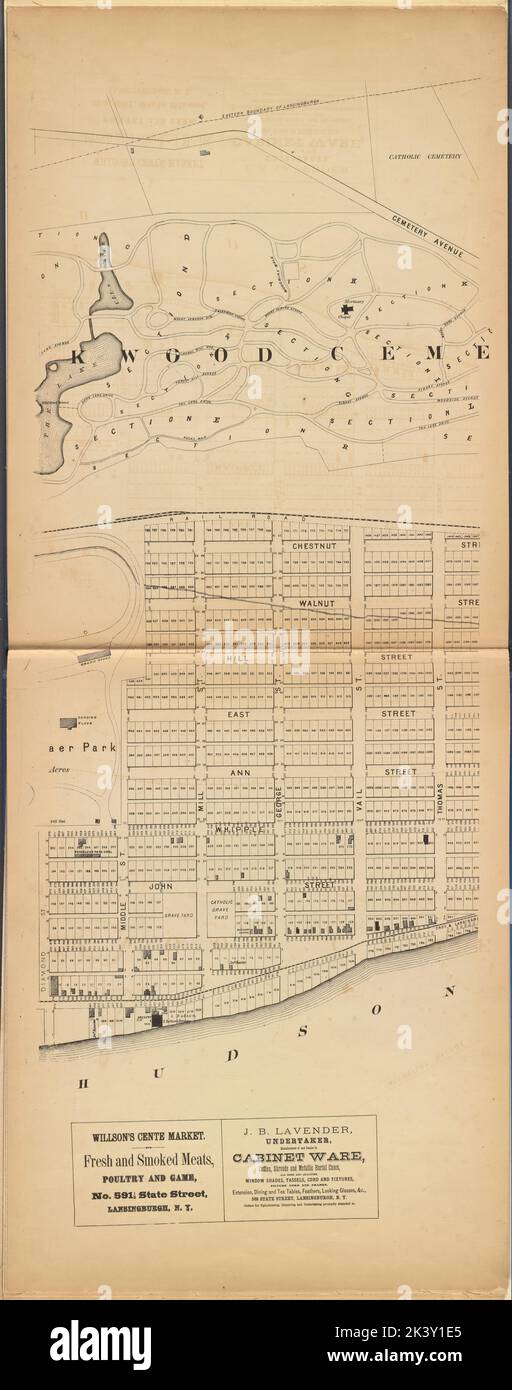 Lansingburgh, Map bounded by Diamond St., Cemetery Ave., Thomas St ...