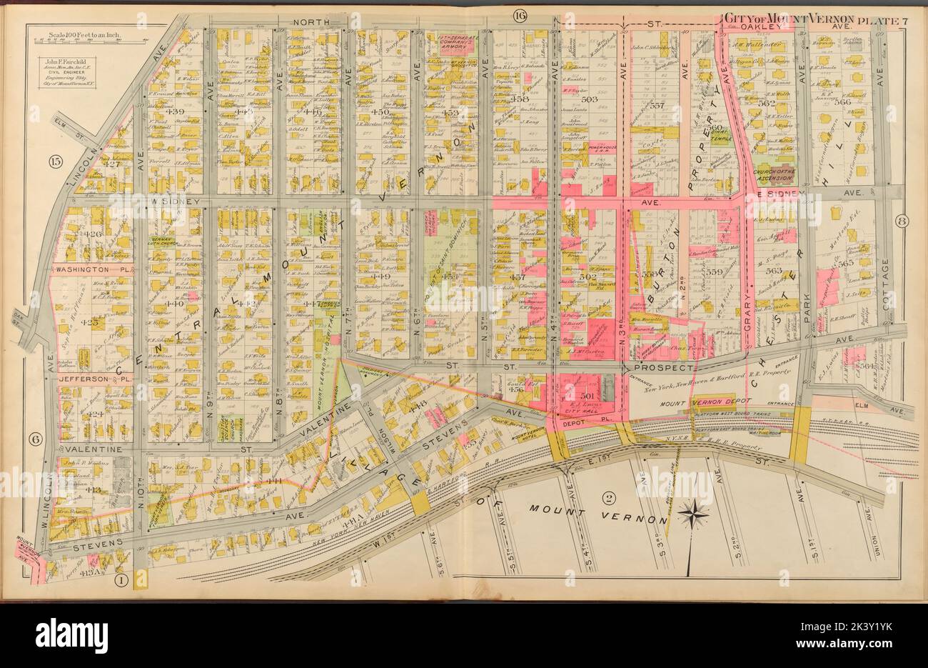 Map of north vernon hi-res stock photography and images - Alamy