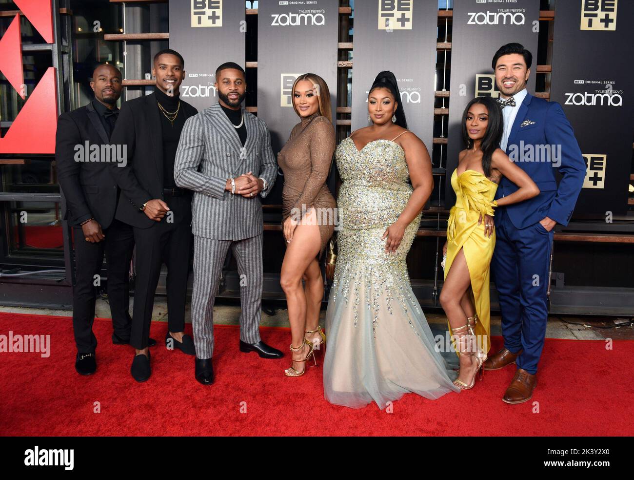 Atlanta, GA, USA. 28th Sep, 2022. Cameron Fuller, Guyviaud Joseph ...