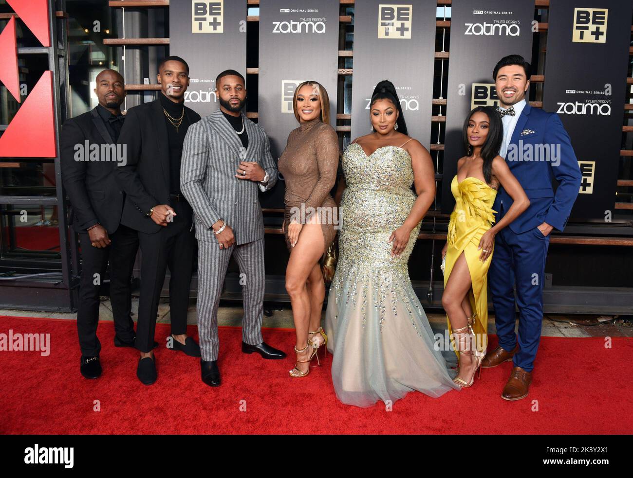 Atlanta, GA, USA. 28th Sep, 2022. Cameron Fuller, Guyviaud Joseph ...