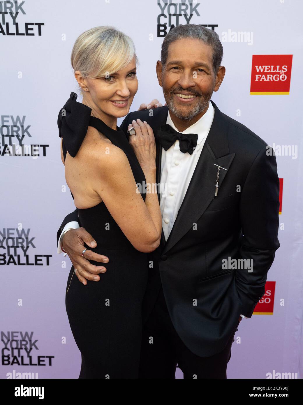 New York, United States. 28th Sep, 2022. Hilary Quinlan and Bryant ...