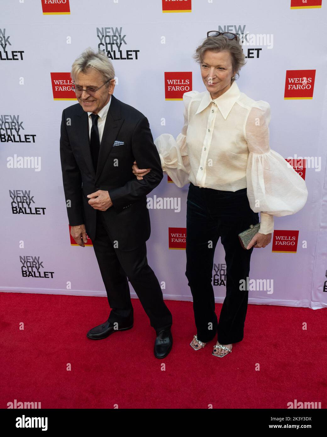 New York, United States. 28th Sep, 2022. Mikhail Baryshnikov and Lisa ...
