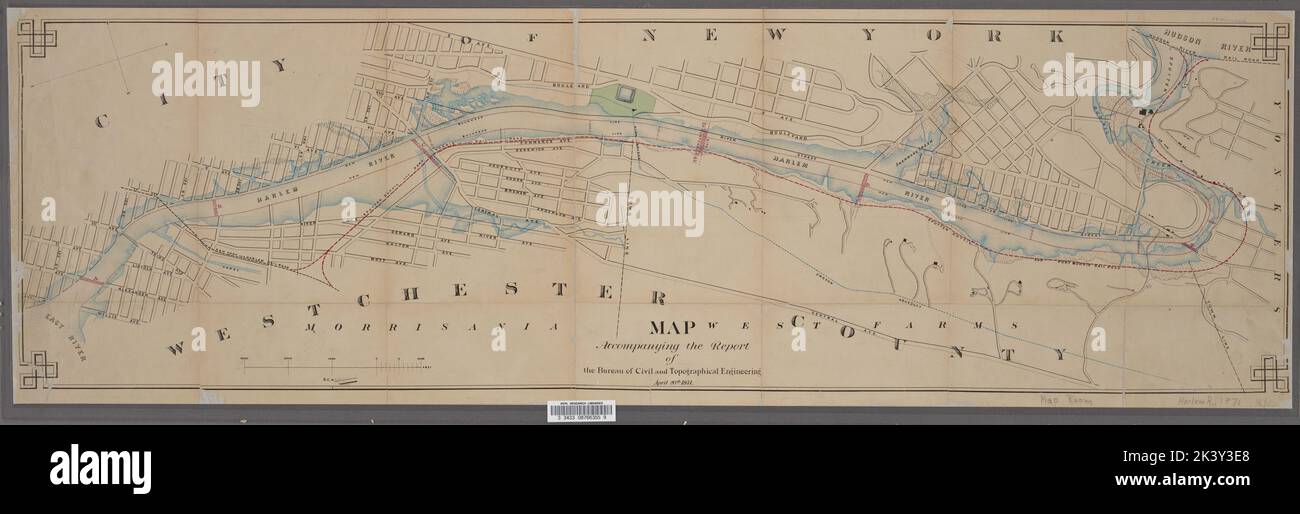 Map accompanying the report of the Bureau of Civil and Topographical ...