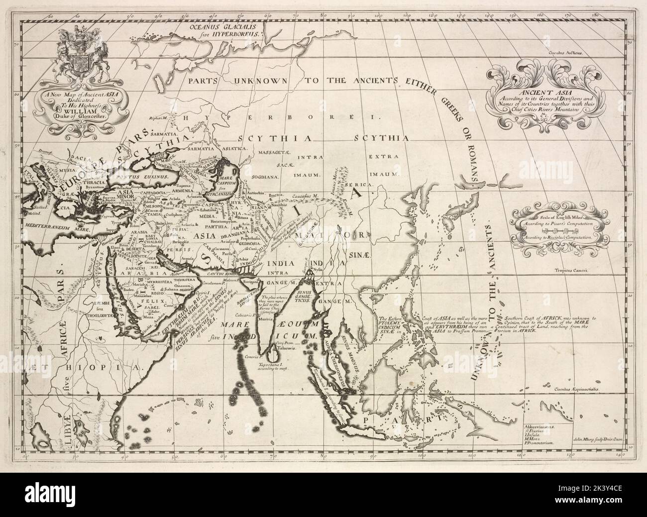 An cient Asia, according to its general divisions and names of its ...