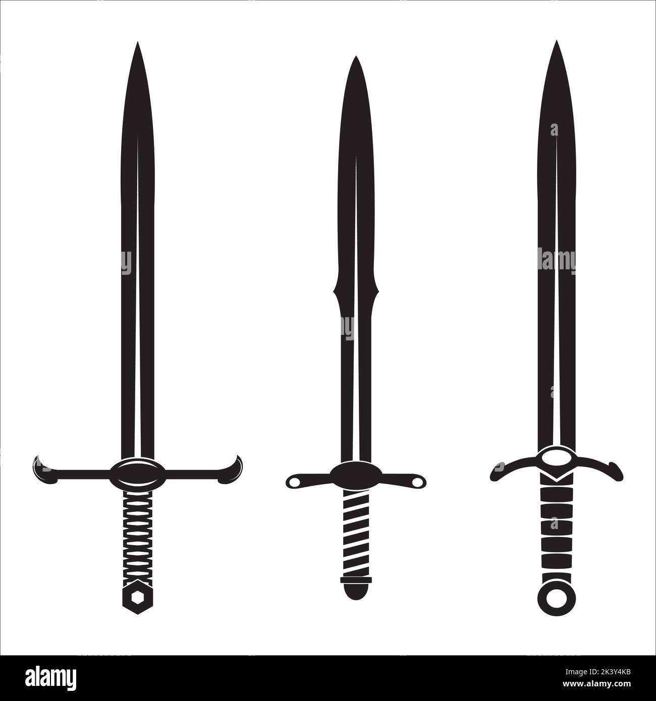 Medieval Sword Silhouette