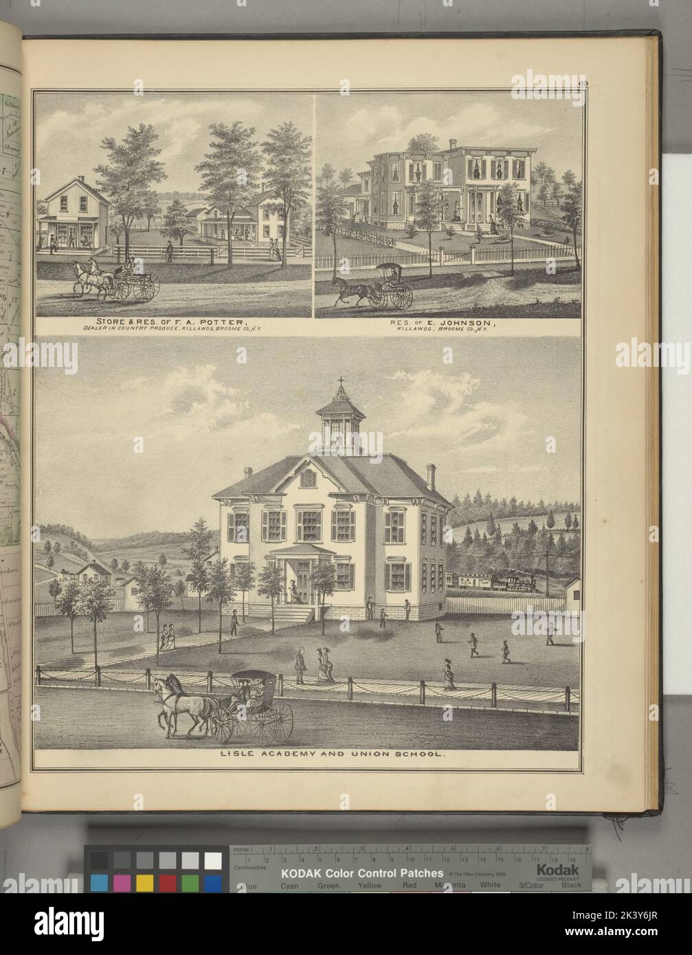 Potter county map hi-res stock photography and images - Alamy