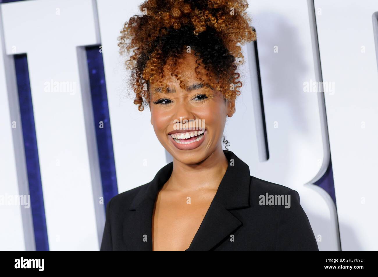 New York, USA. 28th Sep, 2022. Naya Ford attends the 'Entergalactic ...