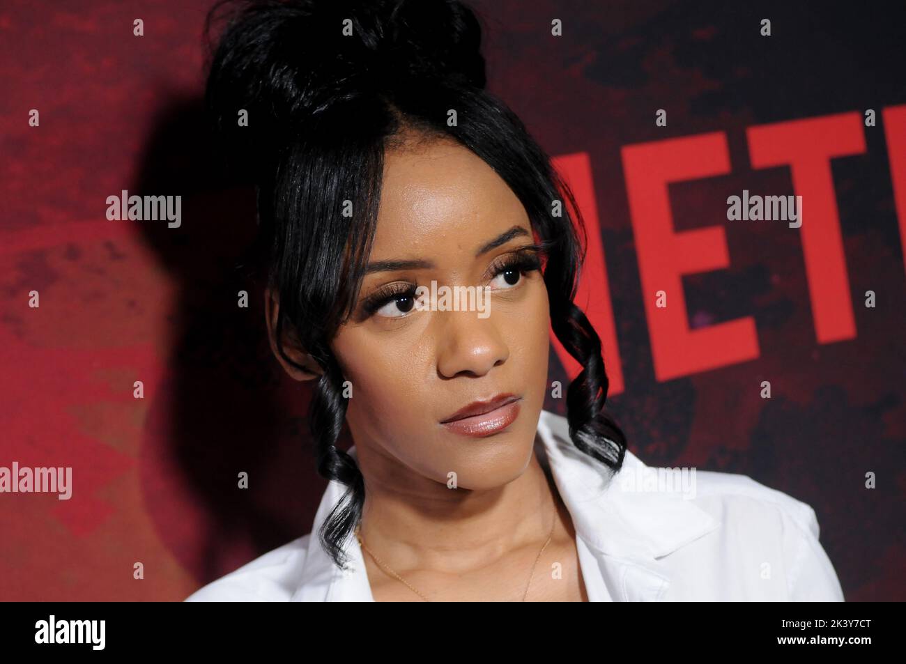 Shanique Jordan attends the 'Entergalactic' Netflix series premiere ...