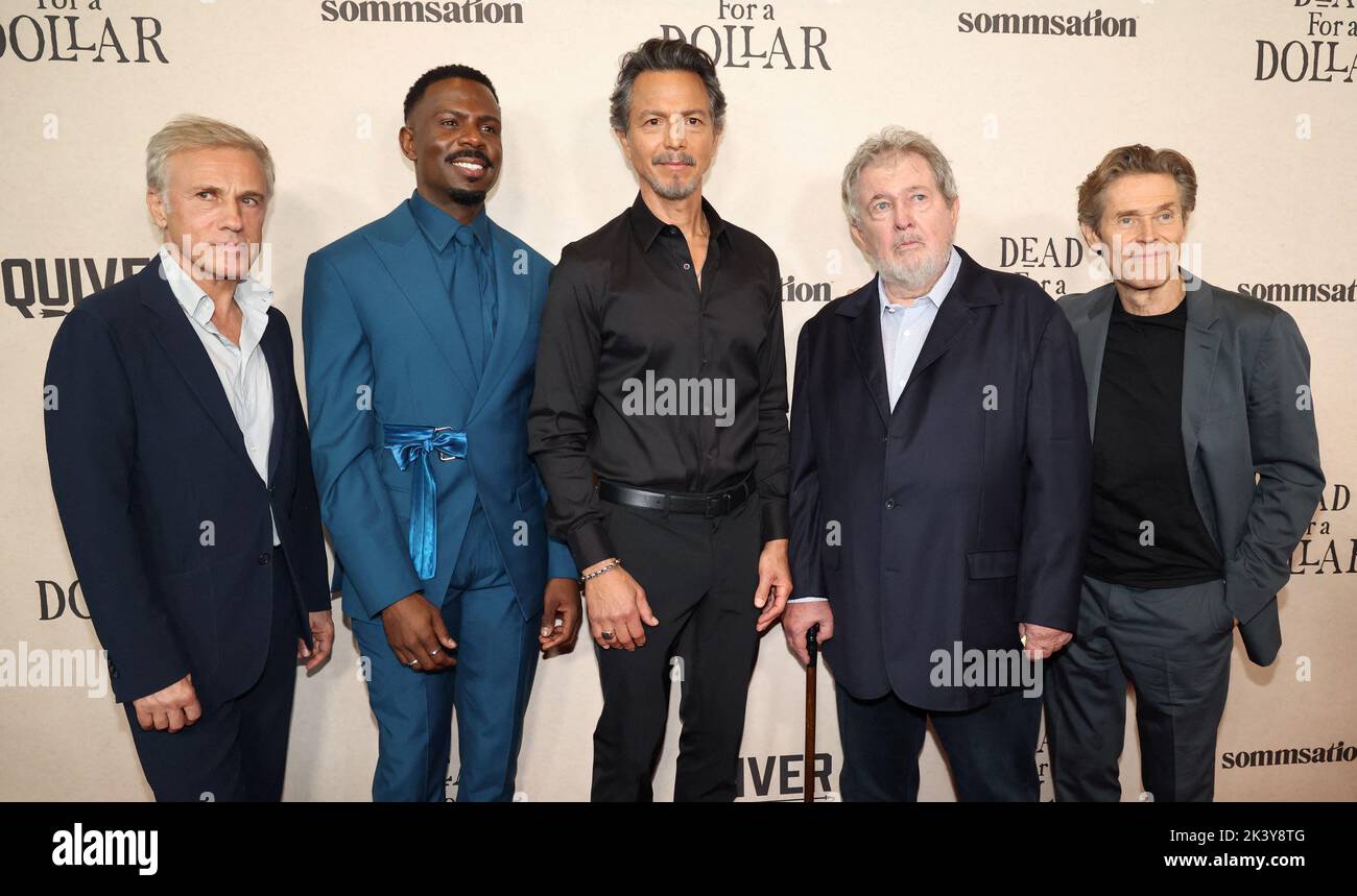 Willem dafoe and benjamin bratt hi-res stock photography and images - Alamy
