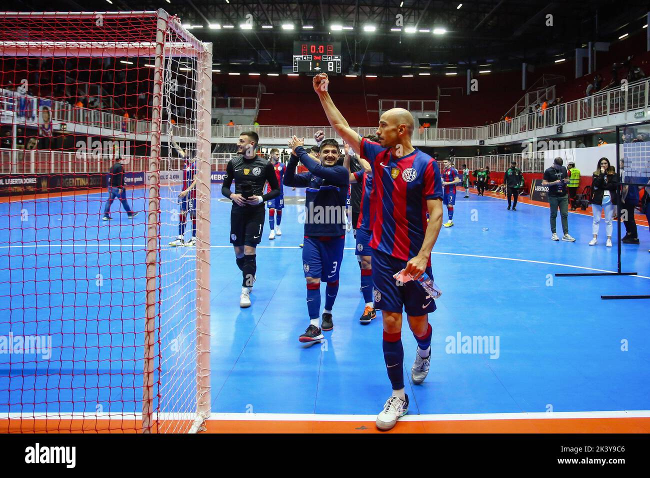 Buenos Aires, Argentina. 28th Sep, 2022. Damian Stazzone of San Lorenzo ...