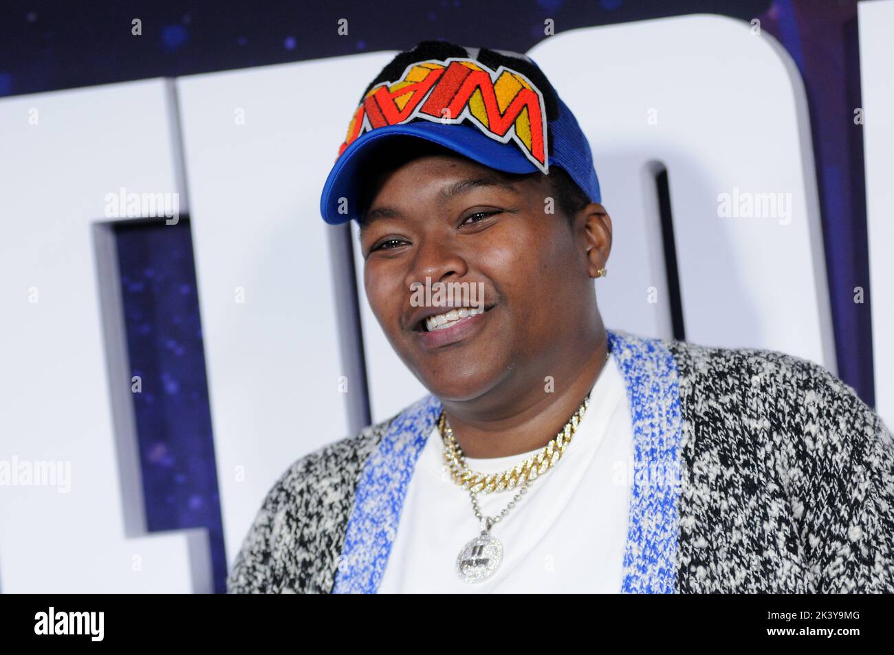 Sam Jay attends the 'Entergalactic' Netflix series premiere held at the ...