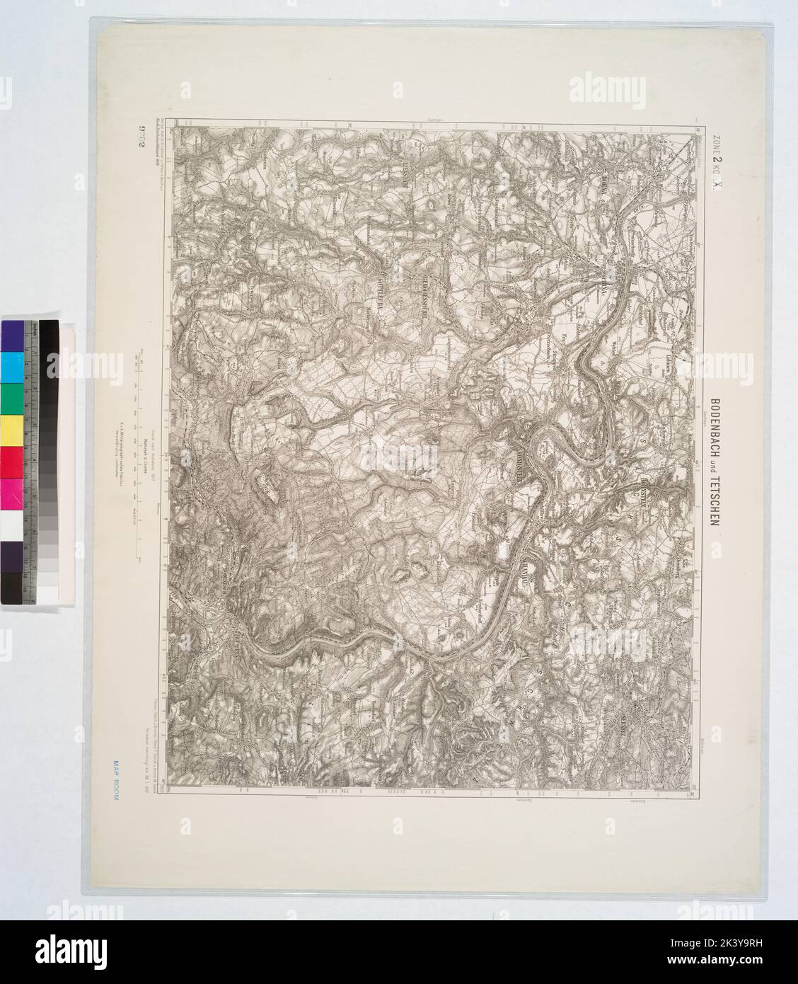 Bodenbach und Tetschen. Cartographic. Maps, Topographic maps. 1912 ...