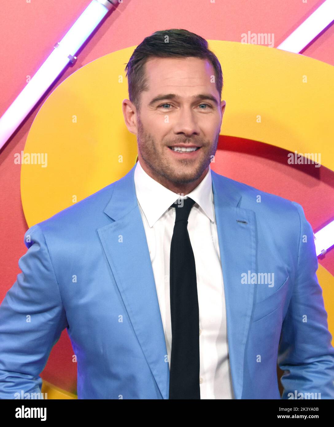 Los Angeles, California, USA 28th September 2022 Actor Luke Macfarlane ...