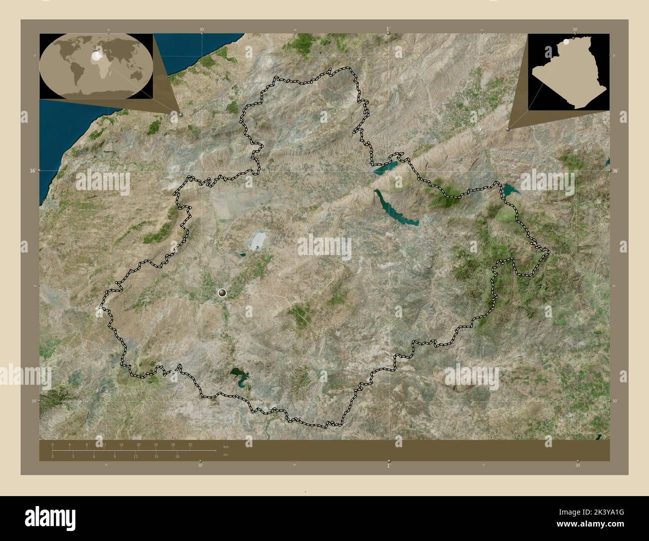 Relizane map hi-res stock photography and images - Alamy