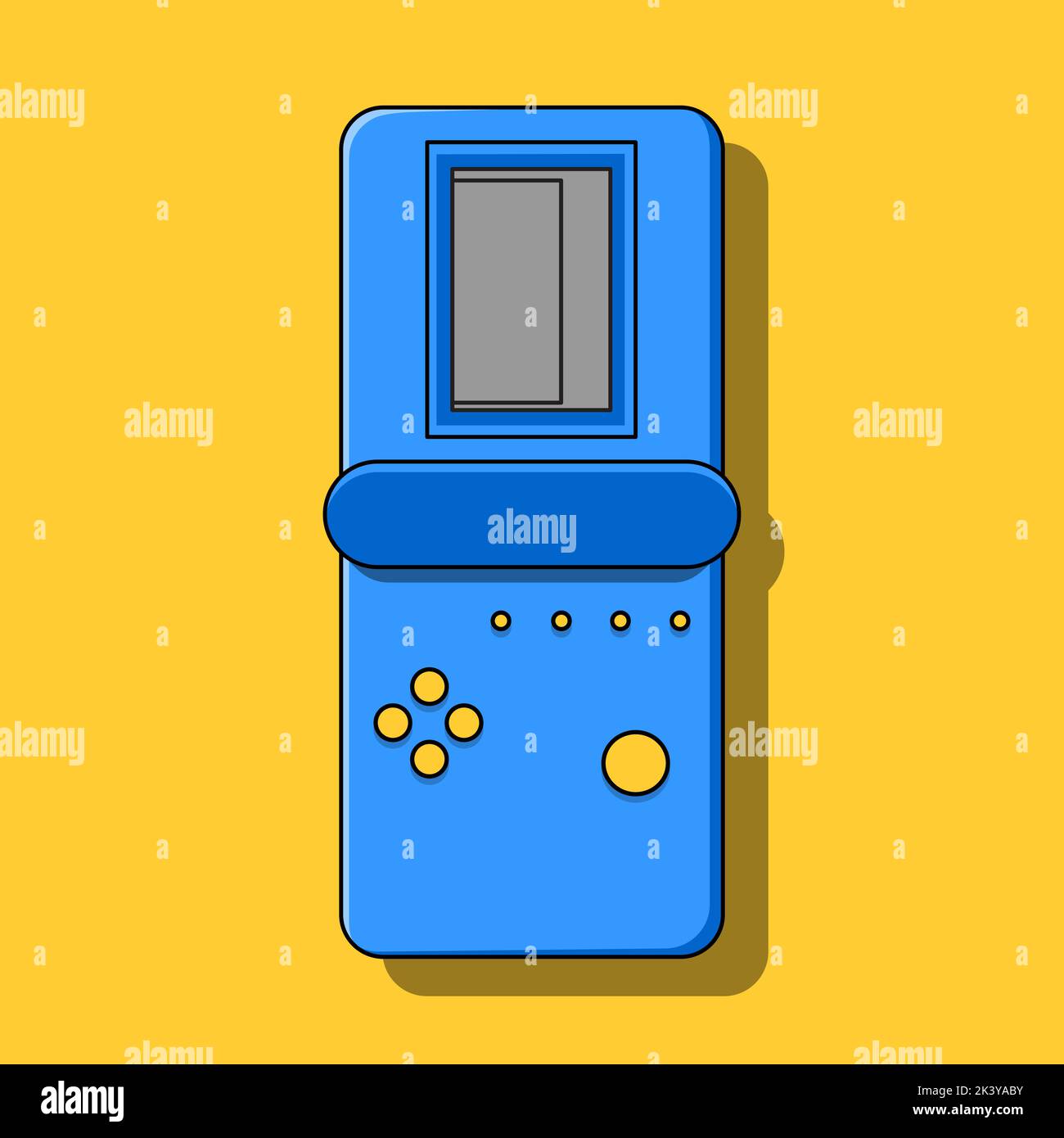 Image of blue tetris. Vector illustration Stock Vector Image & Art - Alamy
