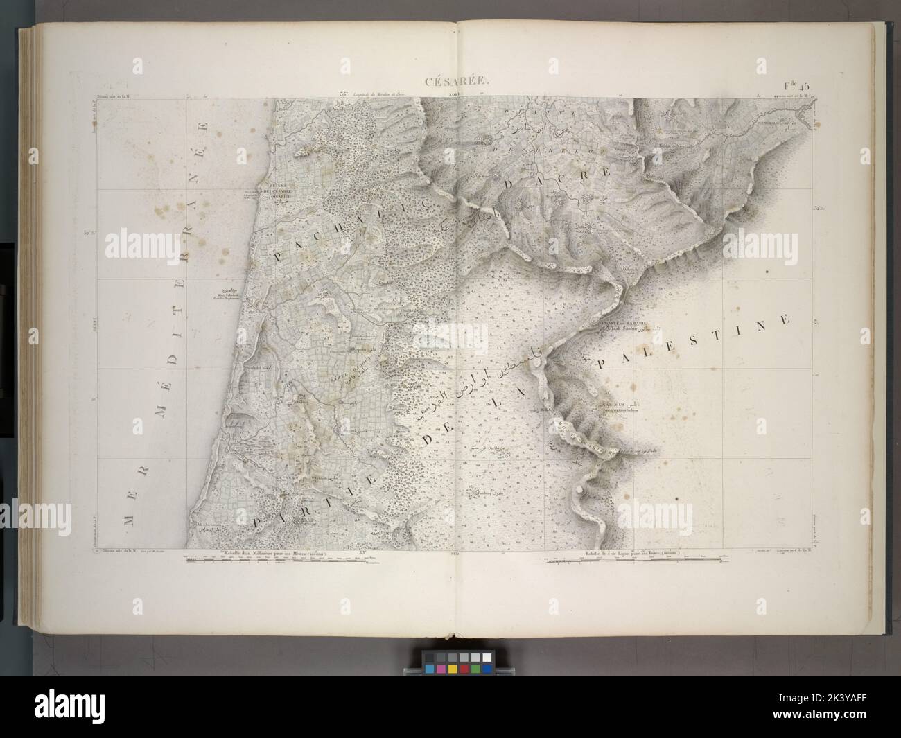 Cézarée. Egypte topogr. 45 Cartographic. Maps. 1828. Rare Book Division ...