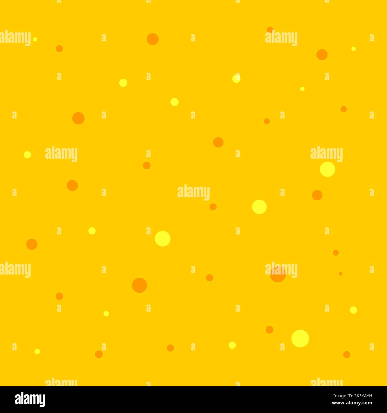 Yellow background. Texture with bubbles. Vector illustration Stock ...