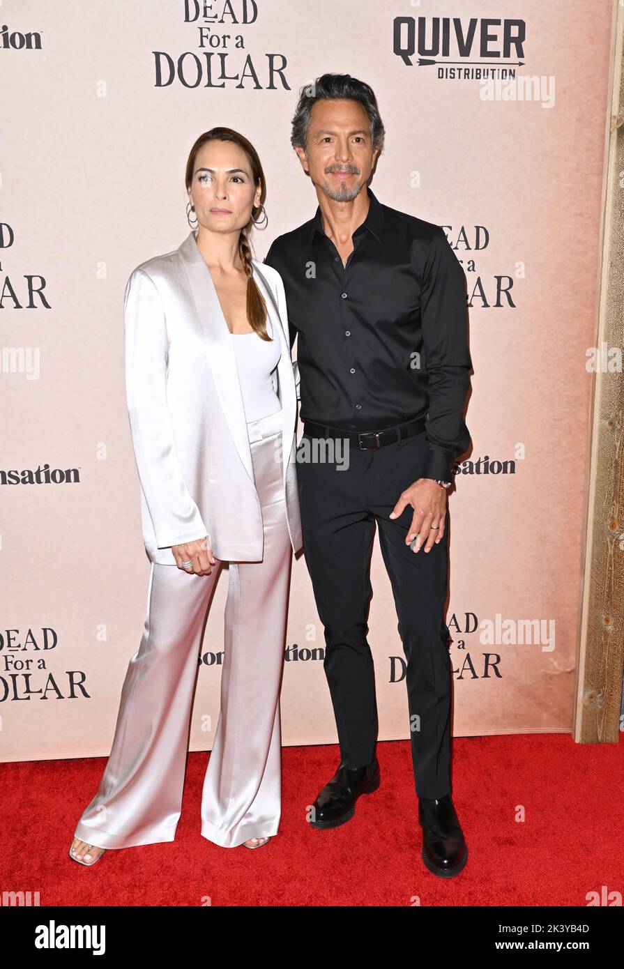 Los Angeles, USA. 28th Sep, 2022. Benjamin Bratt & Talisa Soto at the ...