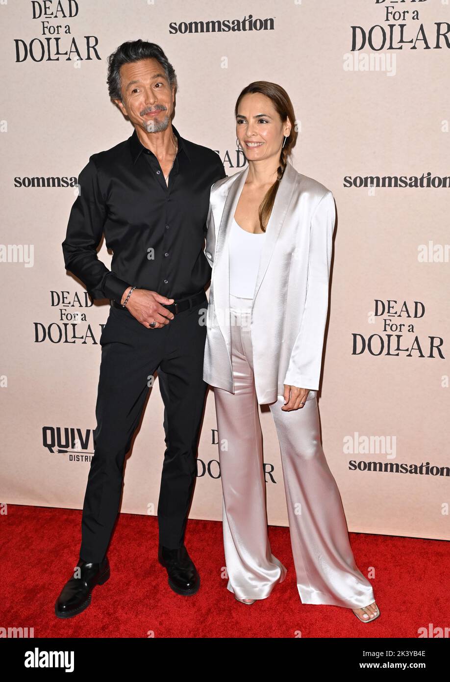 Los Angeles, USA. 28th Sep, 2022. Benjamin Bratt & Talisa Soto at the ...