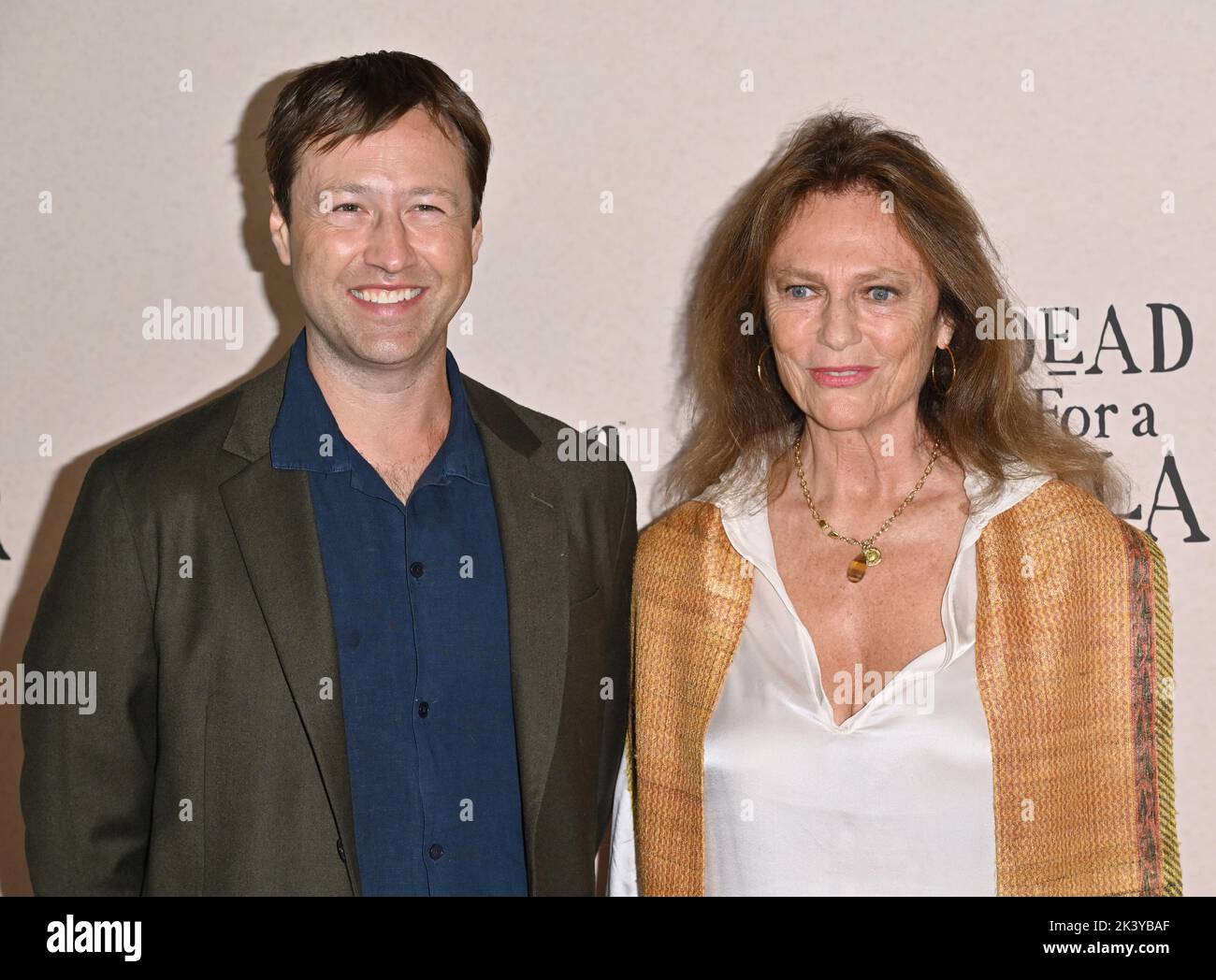Los Angeles, USA. 28th Sep, 2022. Jacqueline Bisset & Guest at the ...