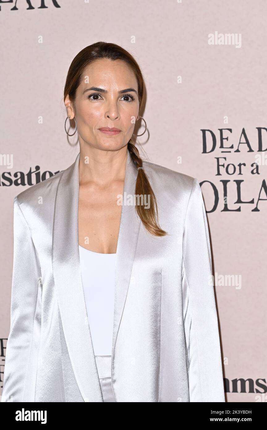 Los Angeles, USA. 28th Sep, 2022. Talisa Soto at the premiere for "Dead ...