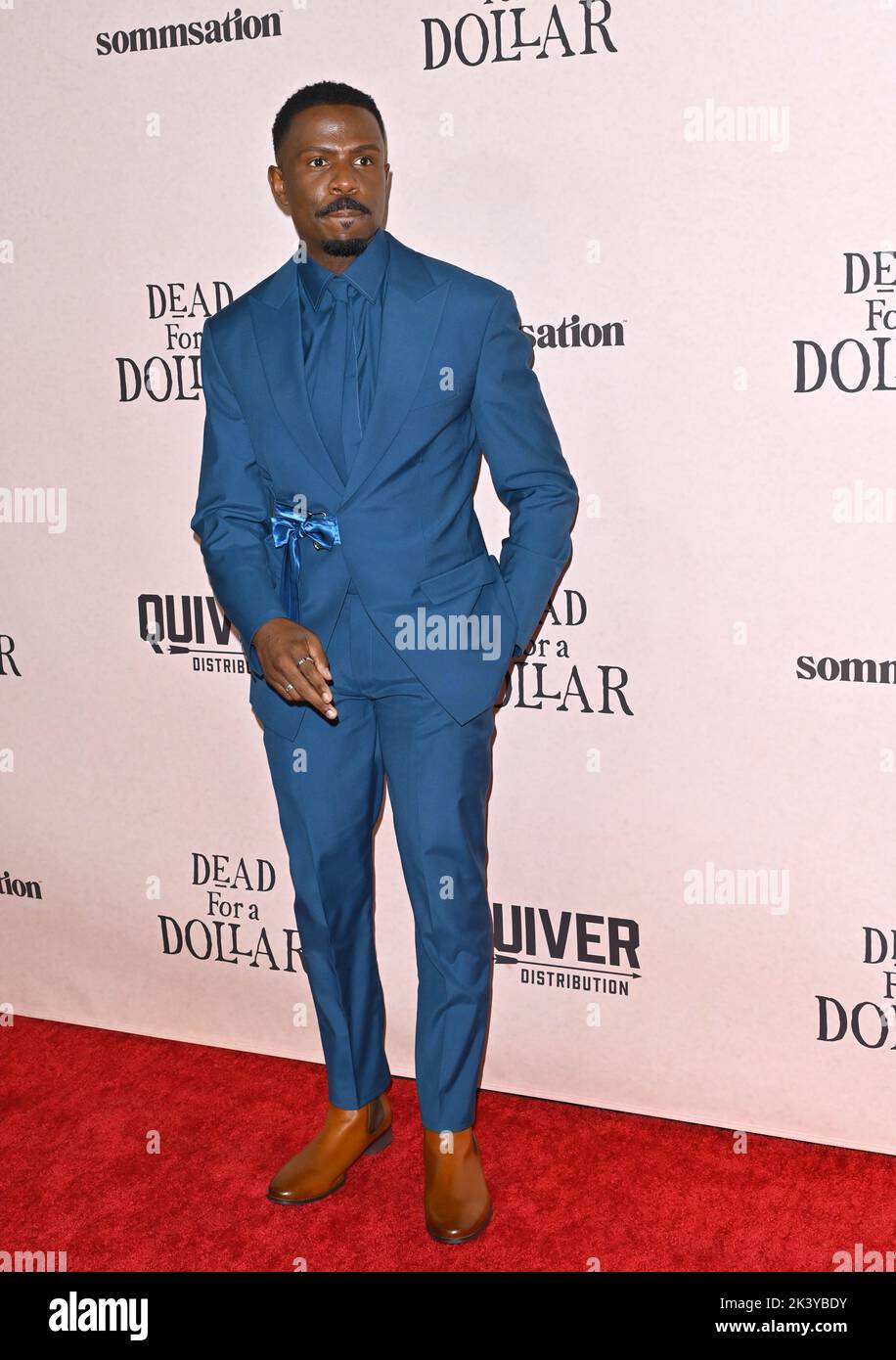 Los Angeles, USA. 28th Sep, 2022. Warren Burke at the premiere for ...