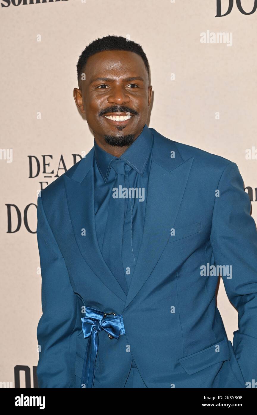 Los Angeles, USA. 28th Sep, 2022. Warren Burke at the premiere for ...