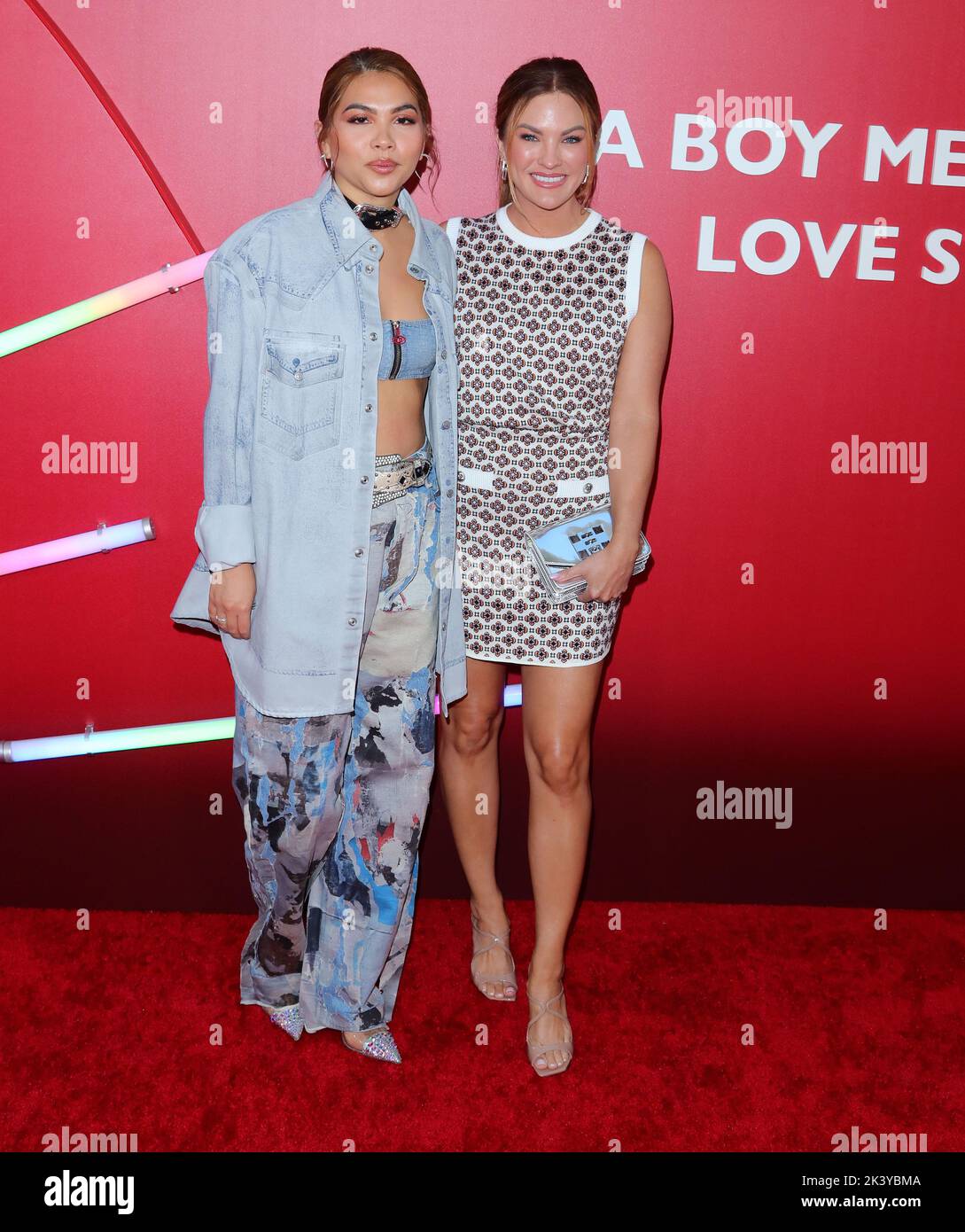 Hayley Kiyoko, Becca Tilley arrives at Universal BROS premiere held at ...