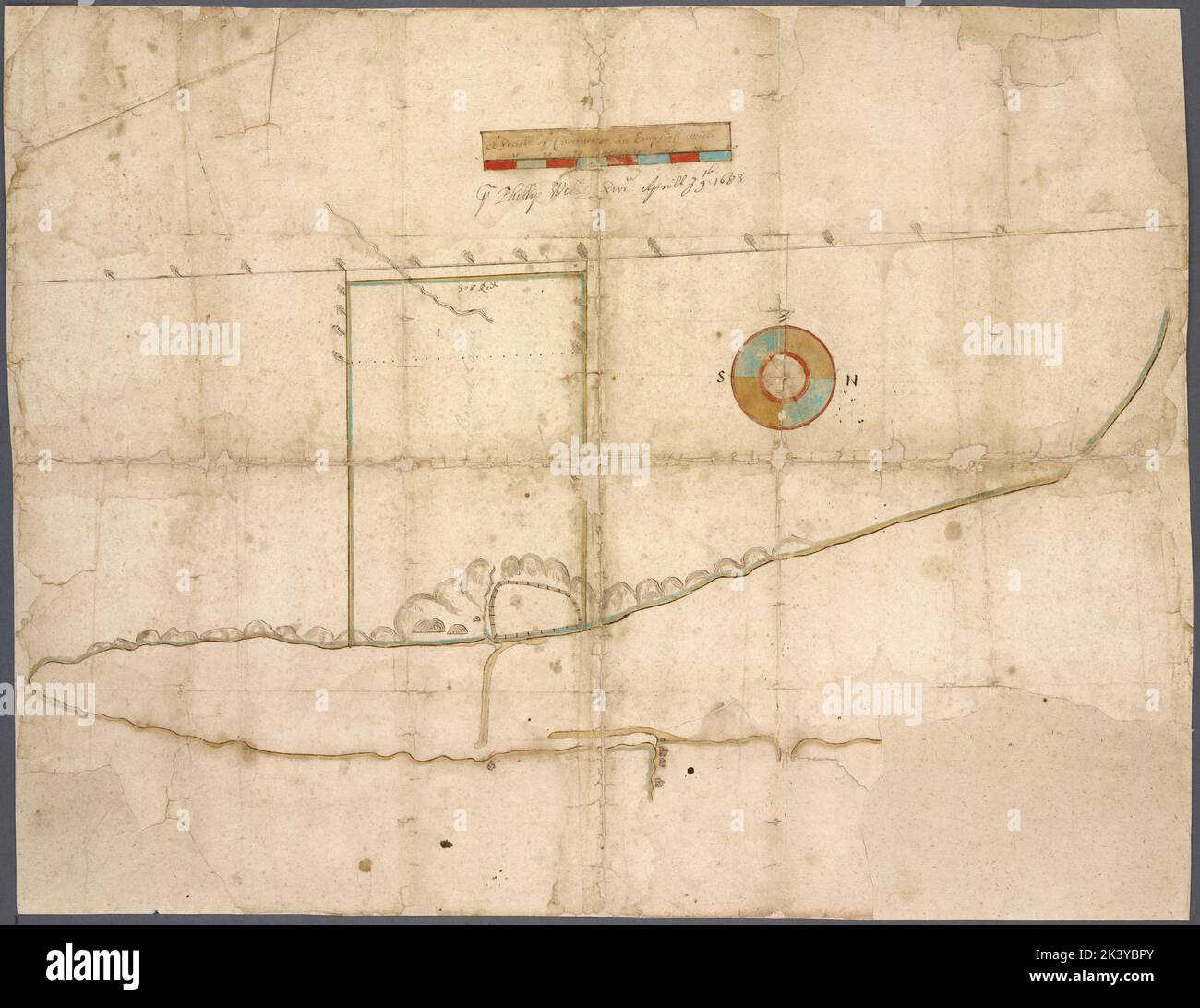 Map of West's patent on west side of Hempstead Harbor Cartographic ...