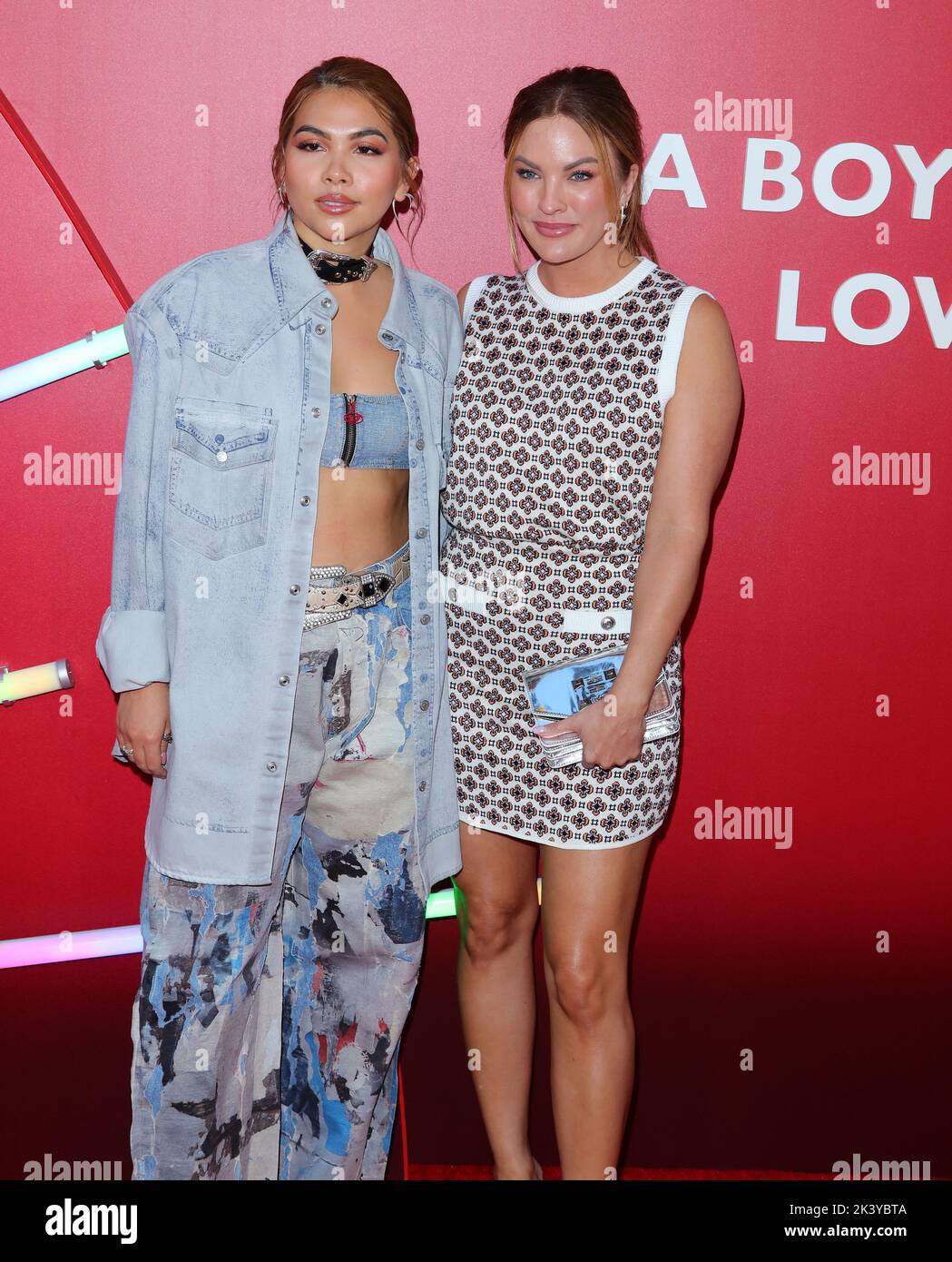 Hayley Kiyoko, Becca Tilley arrives at Universal BROS premiere held at ...