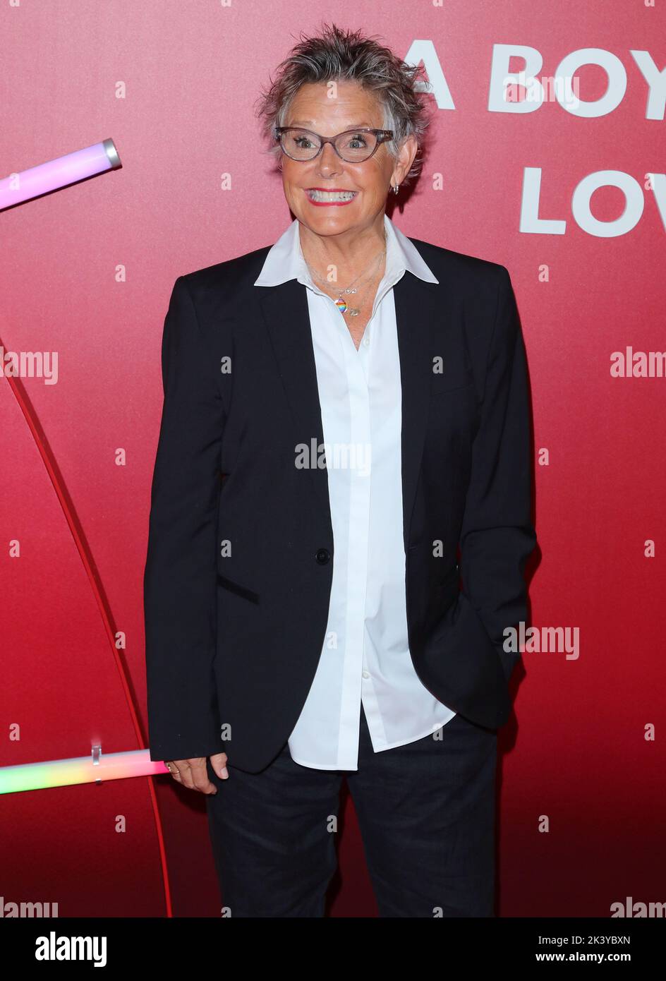 Amanda Bearse arrives at Universal BROS premiere held at The Regal LA ...