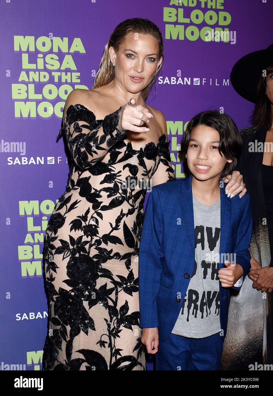 Hollywood, USA. 28th Sep, 2022. Kate Hudson and Evan Whitten arriving ...