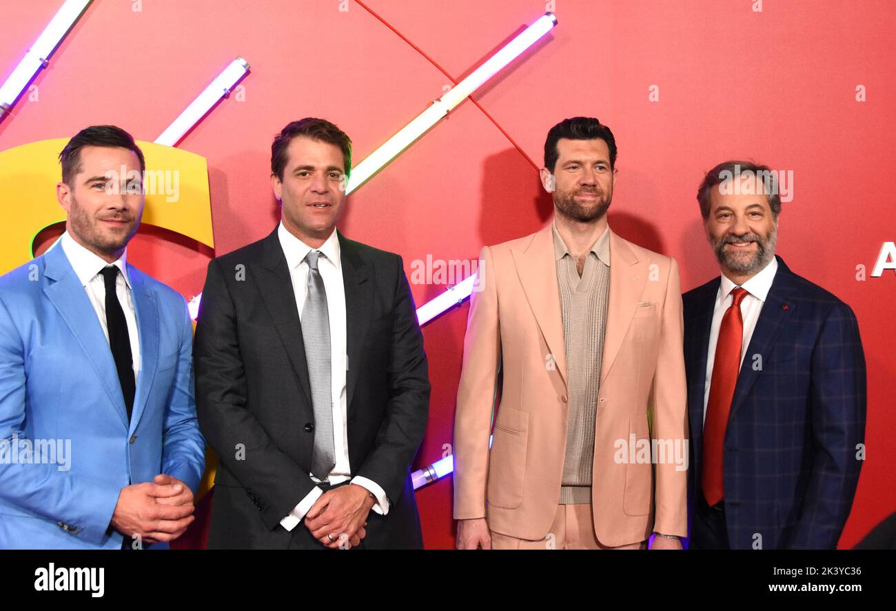 Los Angeles, California, USA 28th September 2022 (L-R) Actor Luke ...