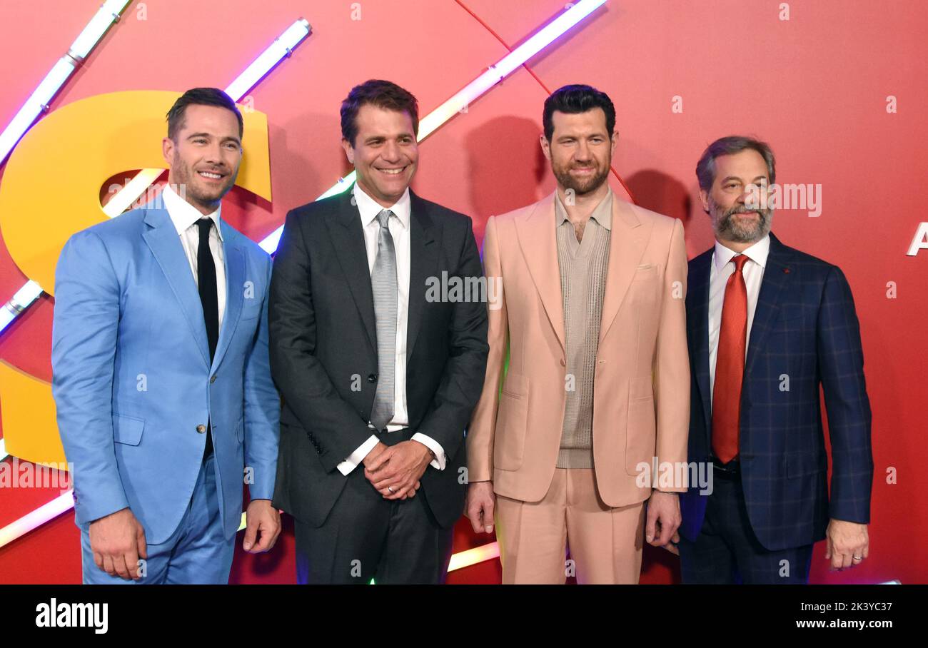 Los Angeles, California, USA 28th September 2022 (L-R) Actor Luke ...